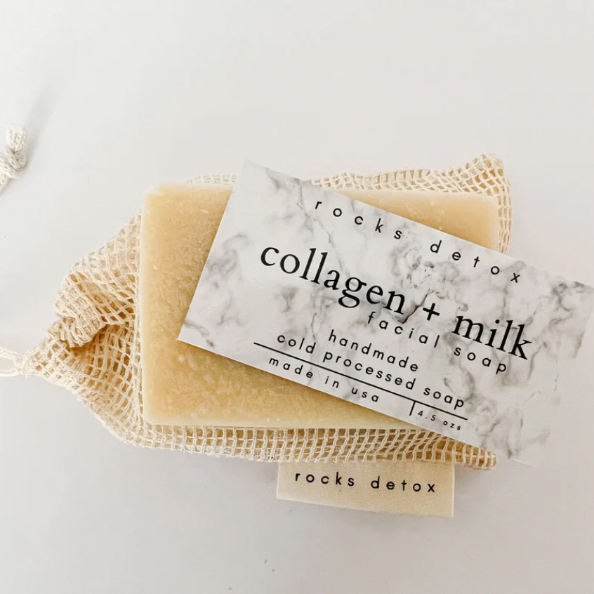 Collagen + Milk Facial Soap – Bloom Boutiques