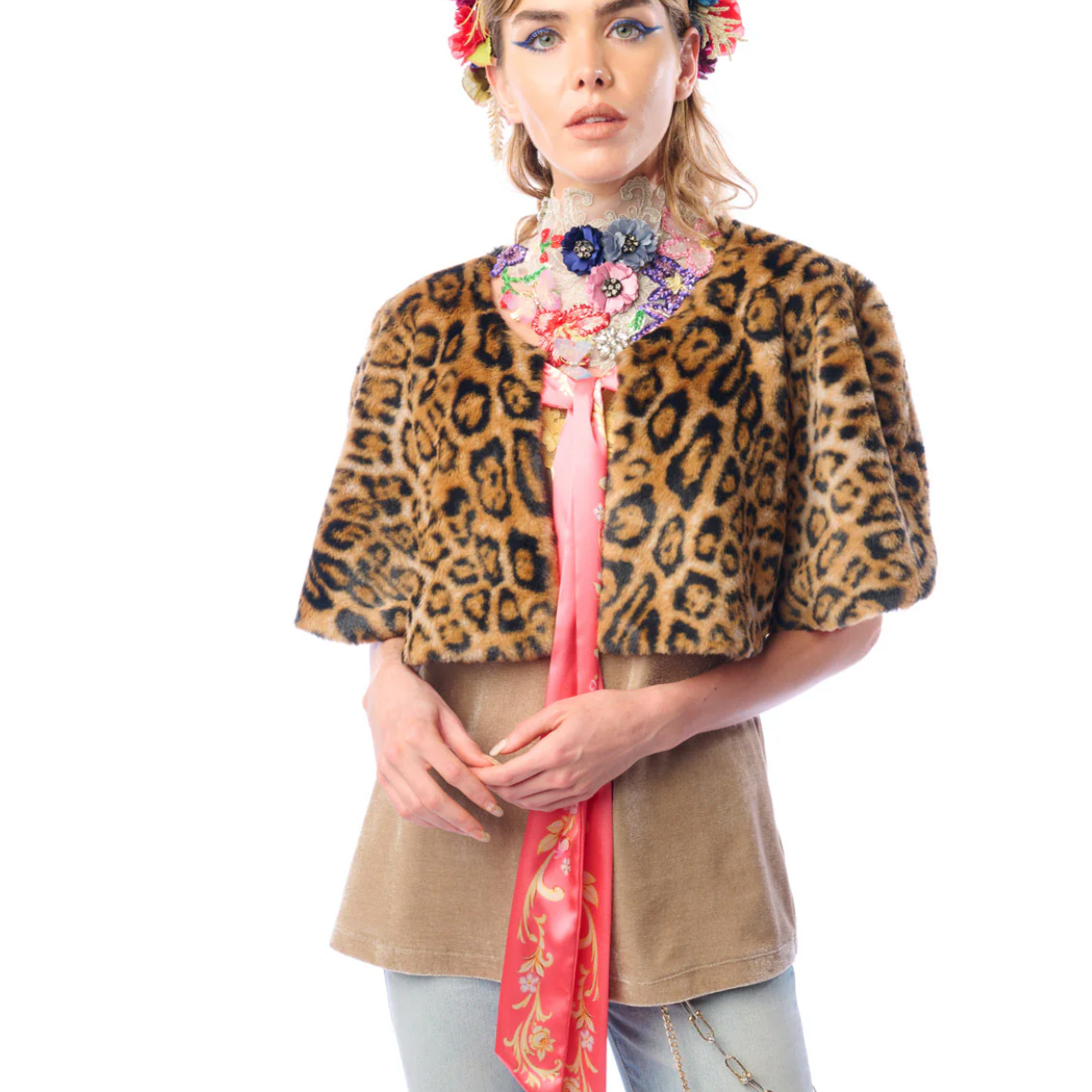 Grace Kelly Fur Cape – Bloom Boutiques